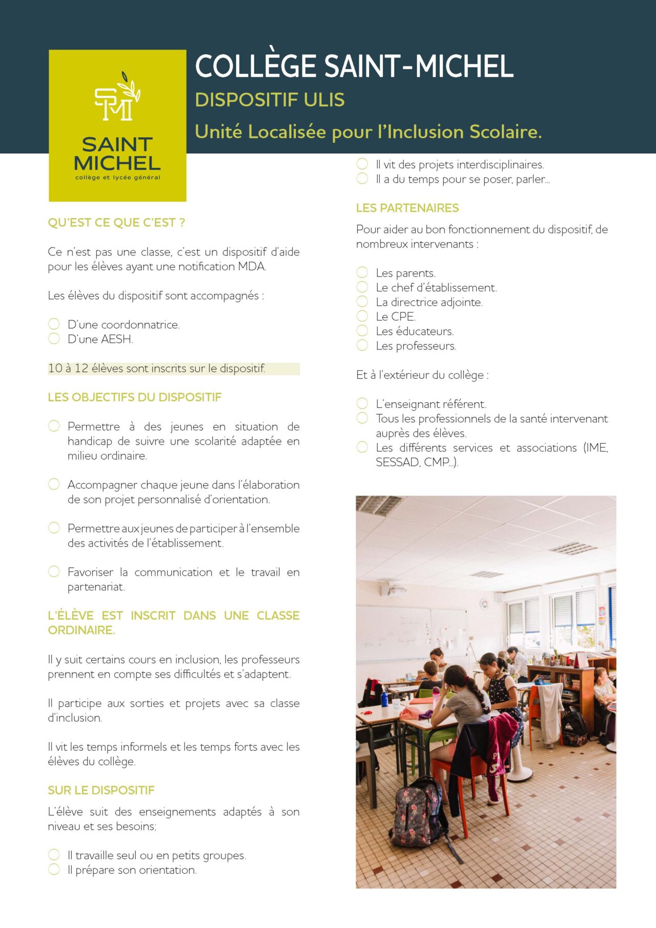 Collège Saint-Michel Château-Gontier sur Mayenne - eccg53.fr